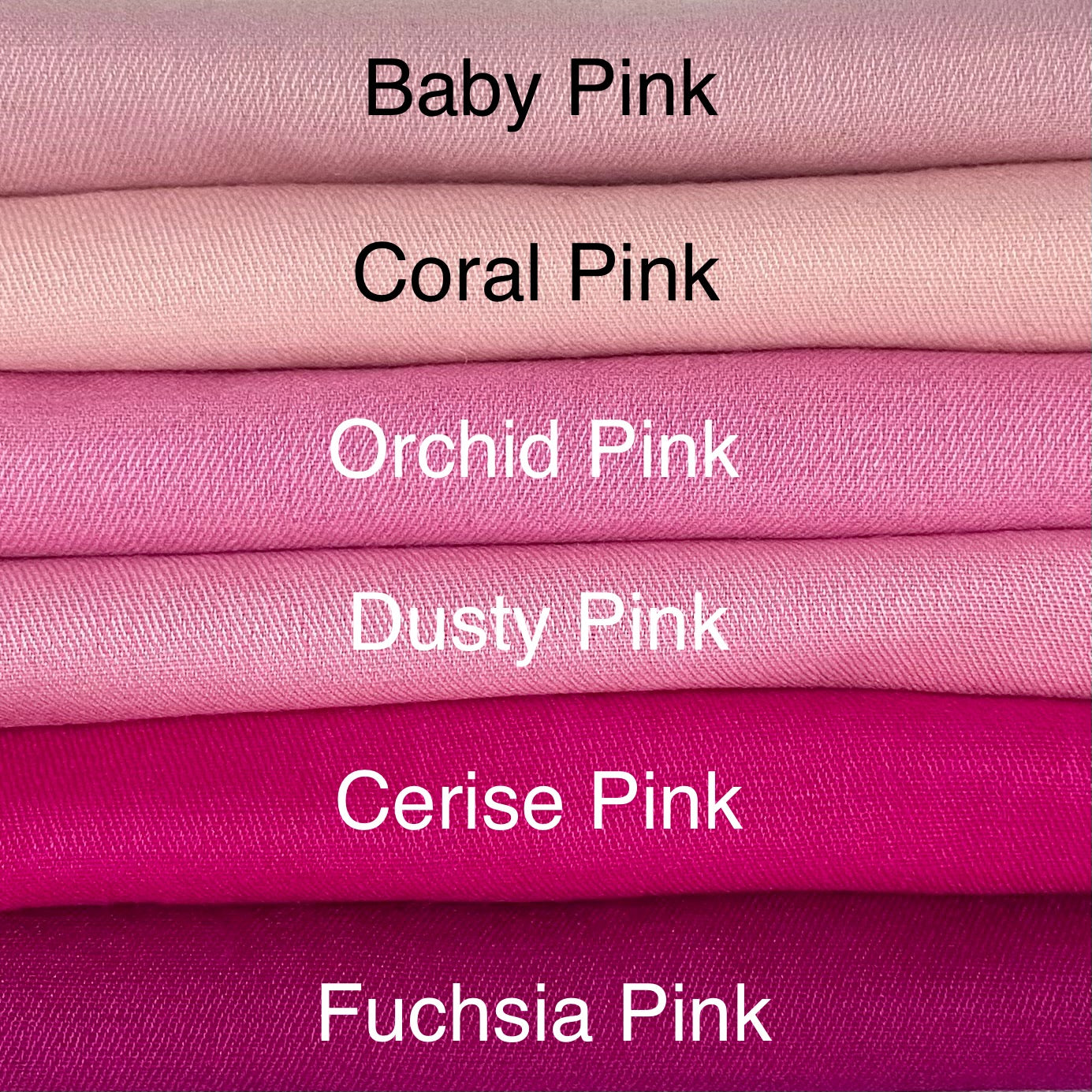 Pashmina and Cashmere Colour Guide | Signature Cashmere