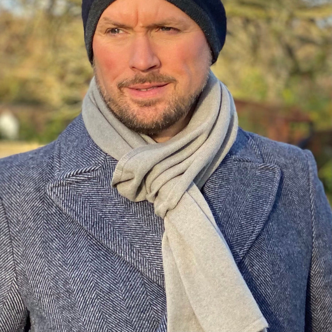 Limited Edition: Silver Grey Cashmere Scarf – Signature Cashmere