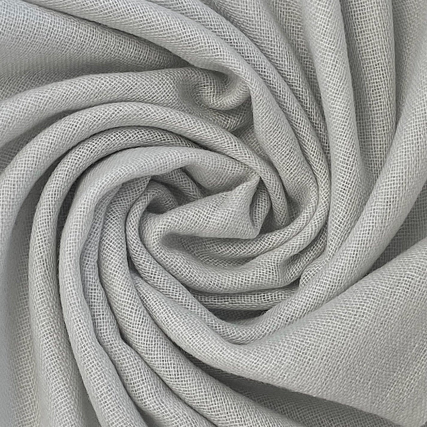Silver Grey Ring Pashmina | Signature Cashmere