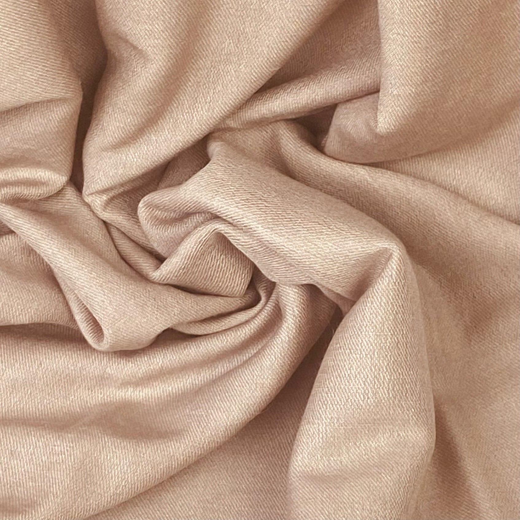 Tapioca Cream Classic Pashmina | Signature Cashmere